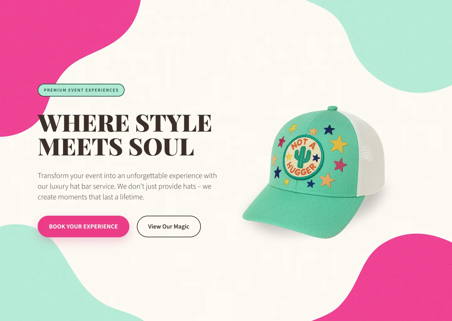 Curated & Co. Hat Bar - Custom Hats in the Hamptons & Long Island